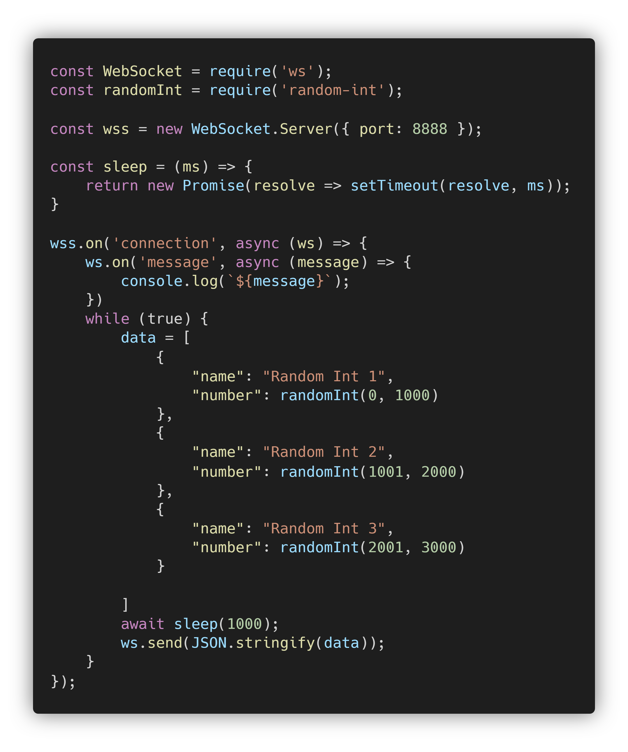Live streaming to ReactJS with Websockets - Ivo's Blog!